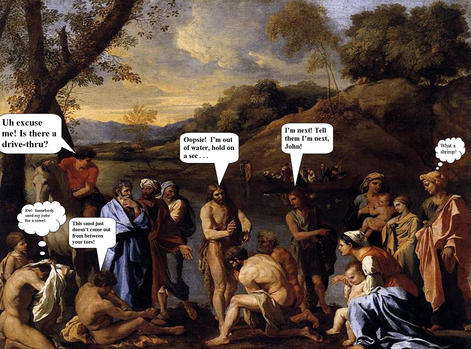 John the Baptist | Linda Vernon Humor